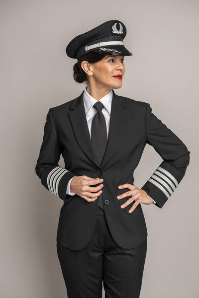 Delaney Tropical Midnight Blue Jacket - M&H Uniforms